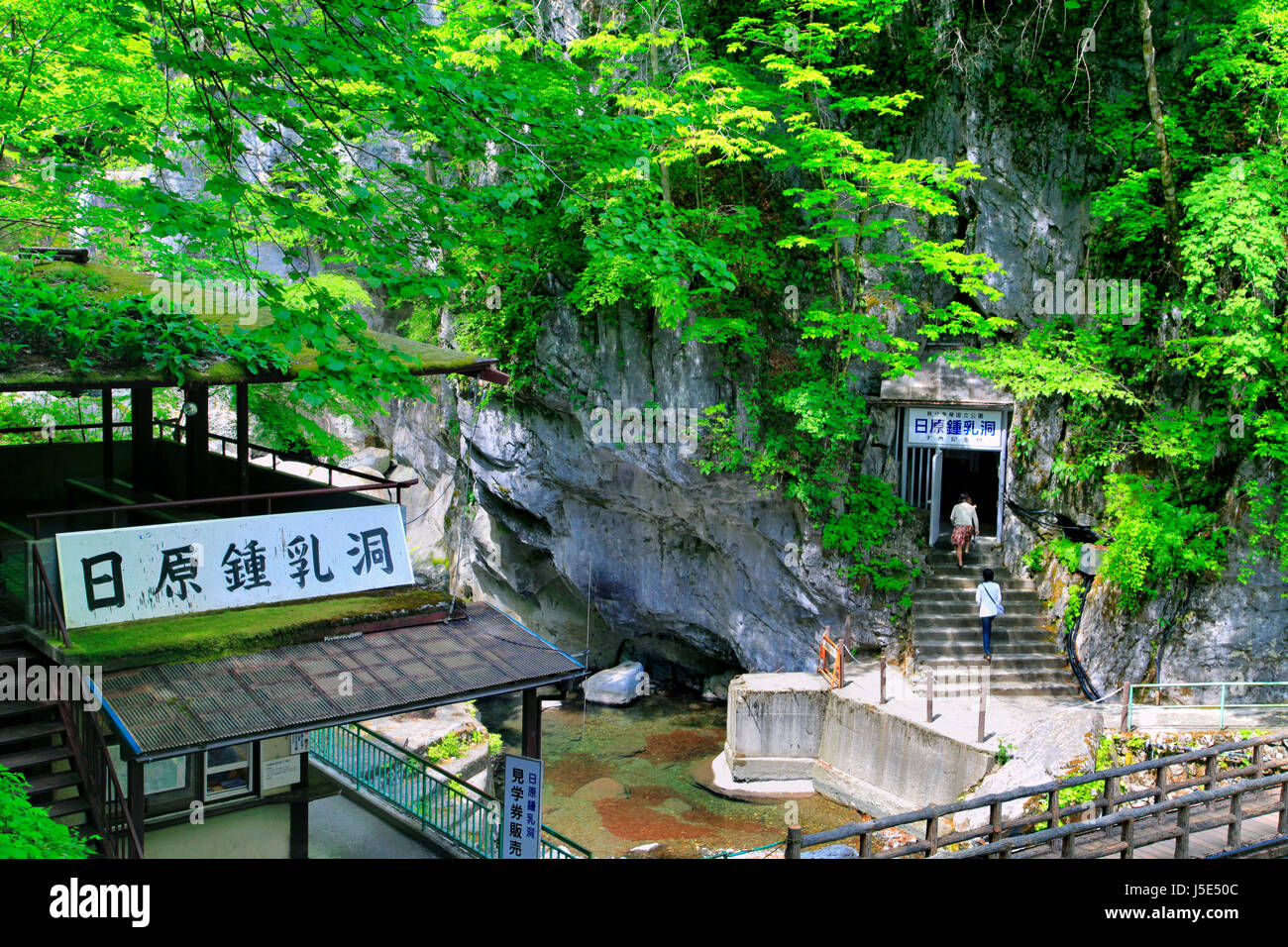 Nippara Limestone Cave Entrance Okutama-machi Tokyo Japan Stock Photo ...
