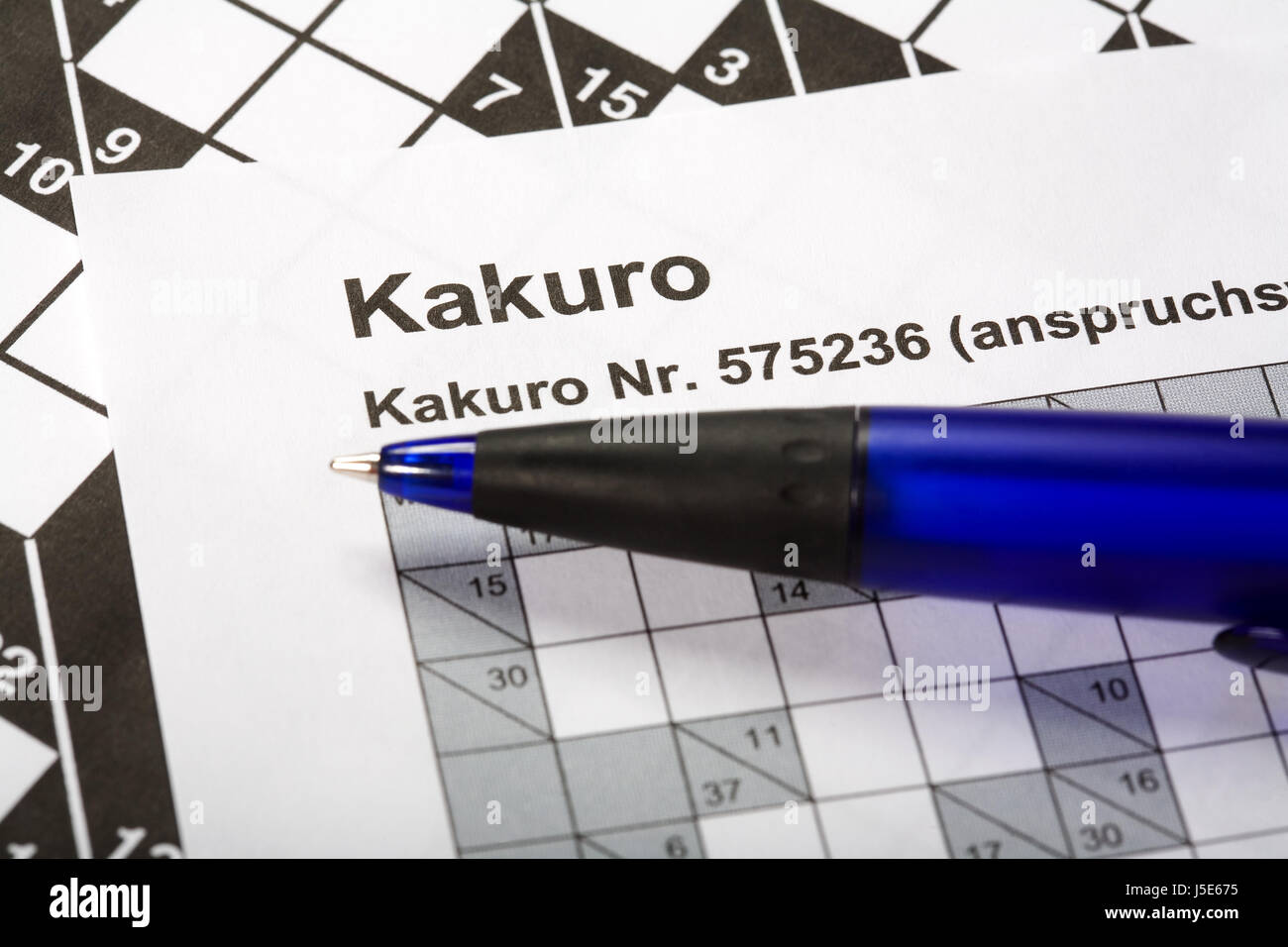 Kakuro hi-res stock photography and images - Alamy
