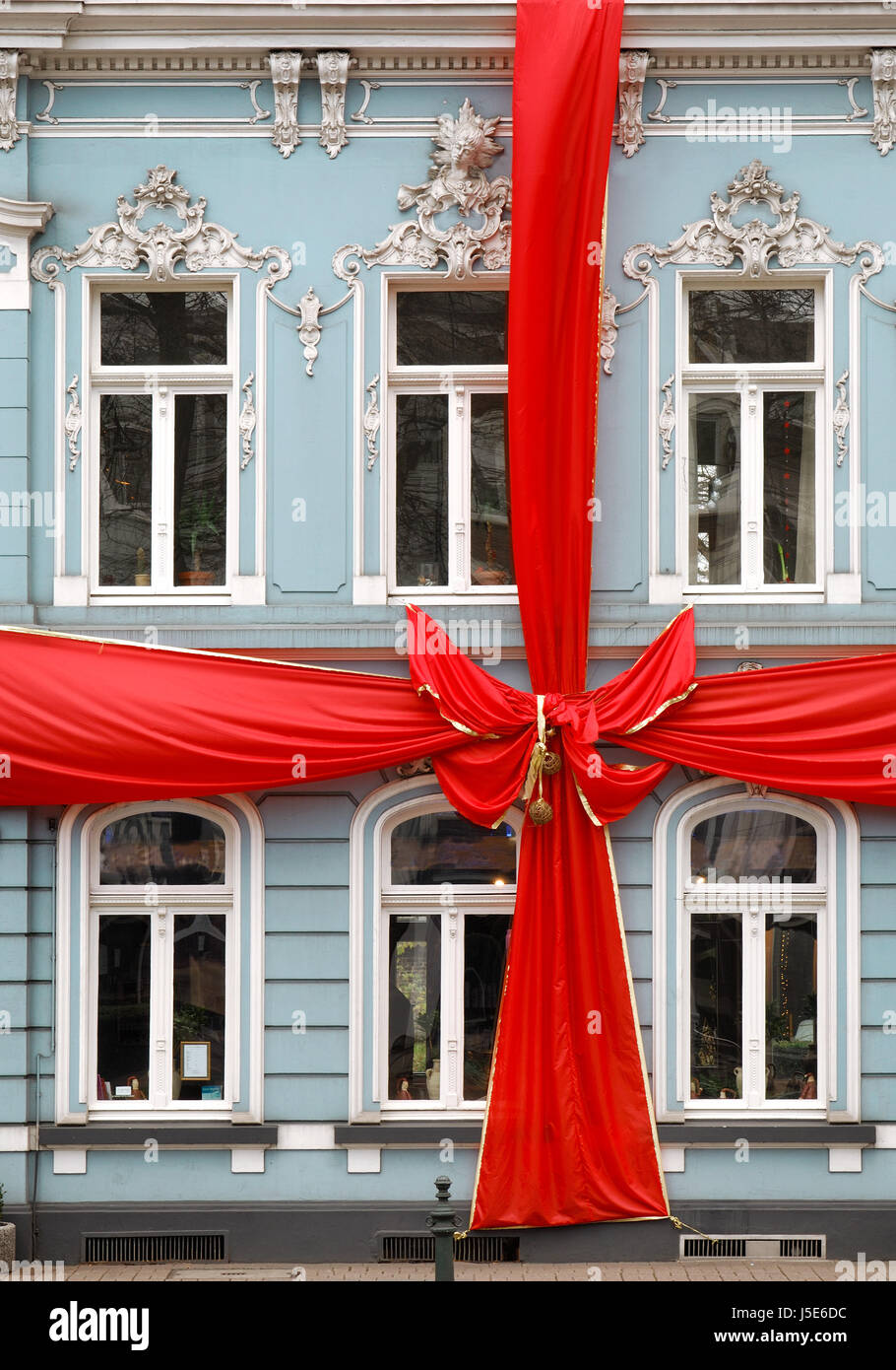 blue house building present presentation build historical houses home ...