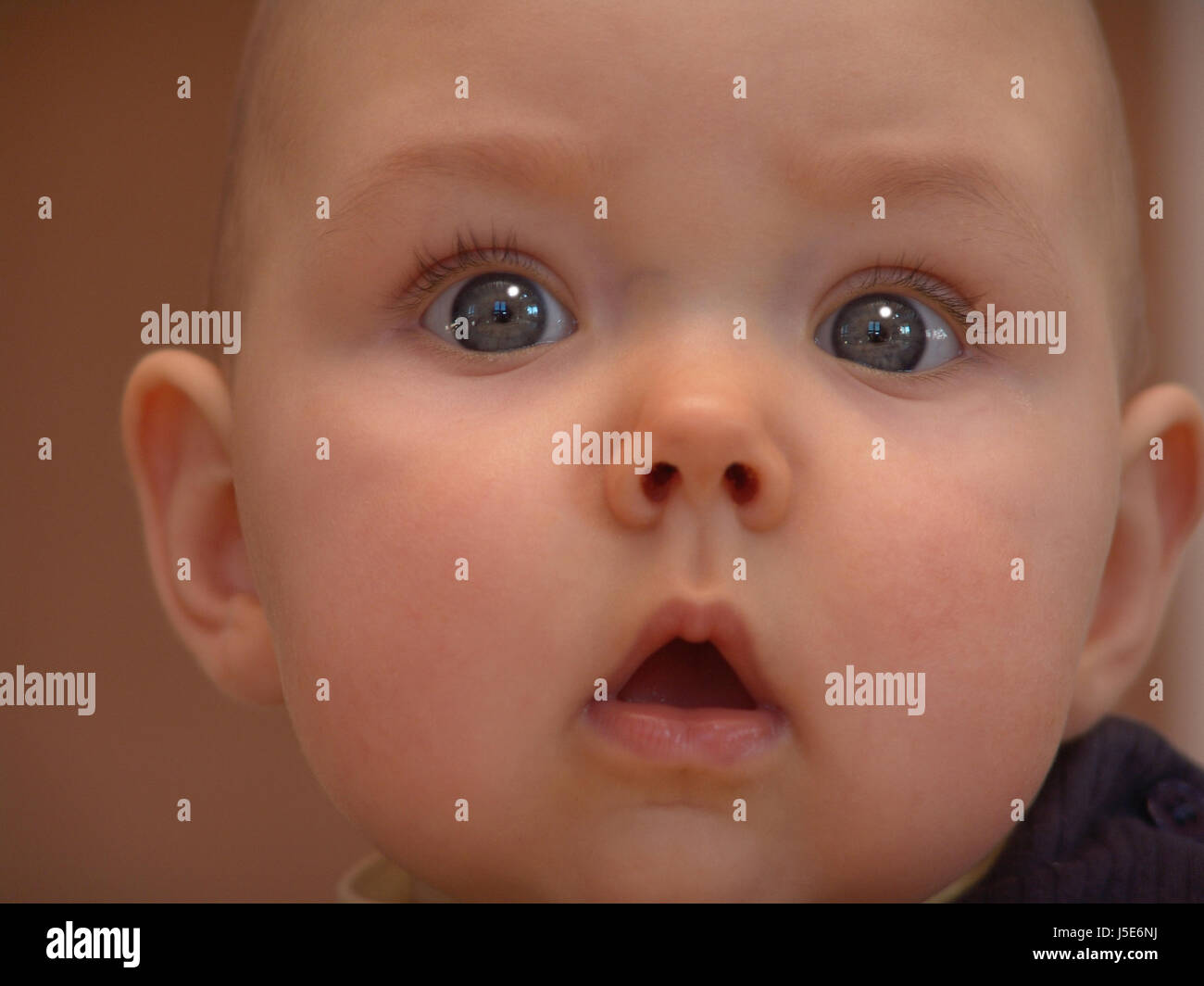 face contentedness eyes baby offspring wonder wondering child lucky ...