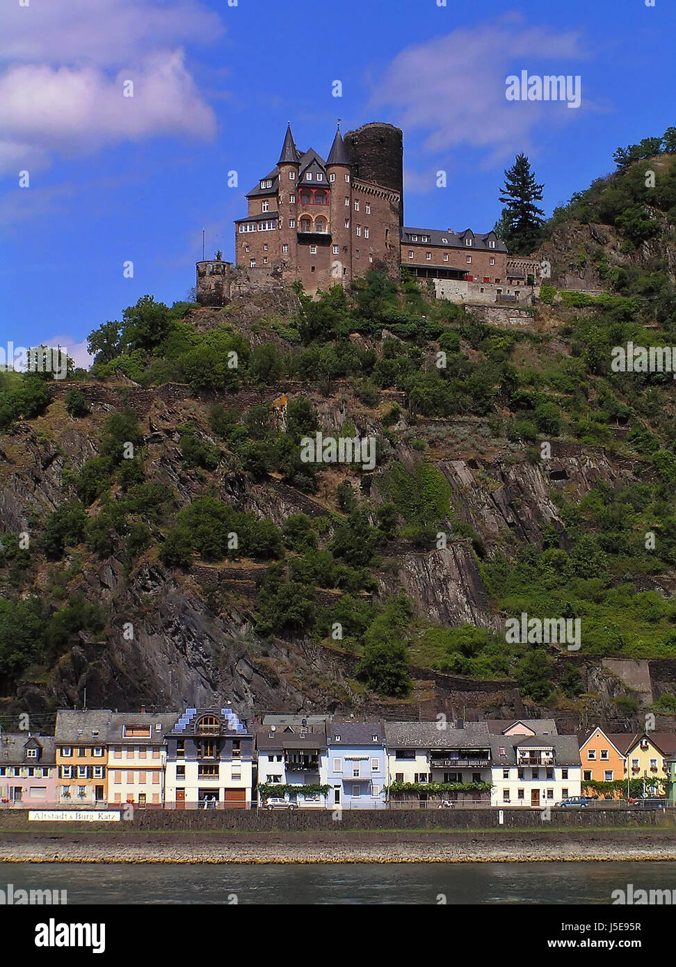 tower houses city town rhine tourism romantic old town romanticism ...