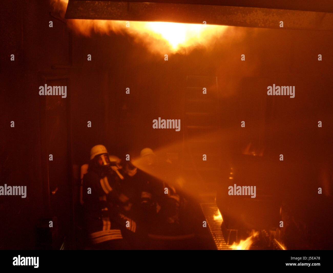 hot heat fire conflagration fire brigade flame flames staircase hose ... hot heat fire conflagration fire brigade flame flames staircase hose ...