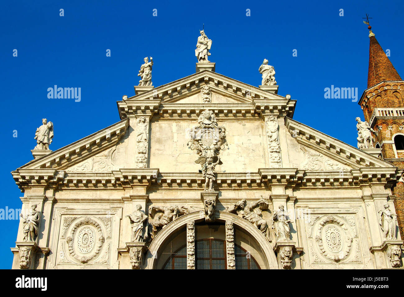 story religion church art statue baroque sculpture old town venice ...