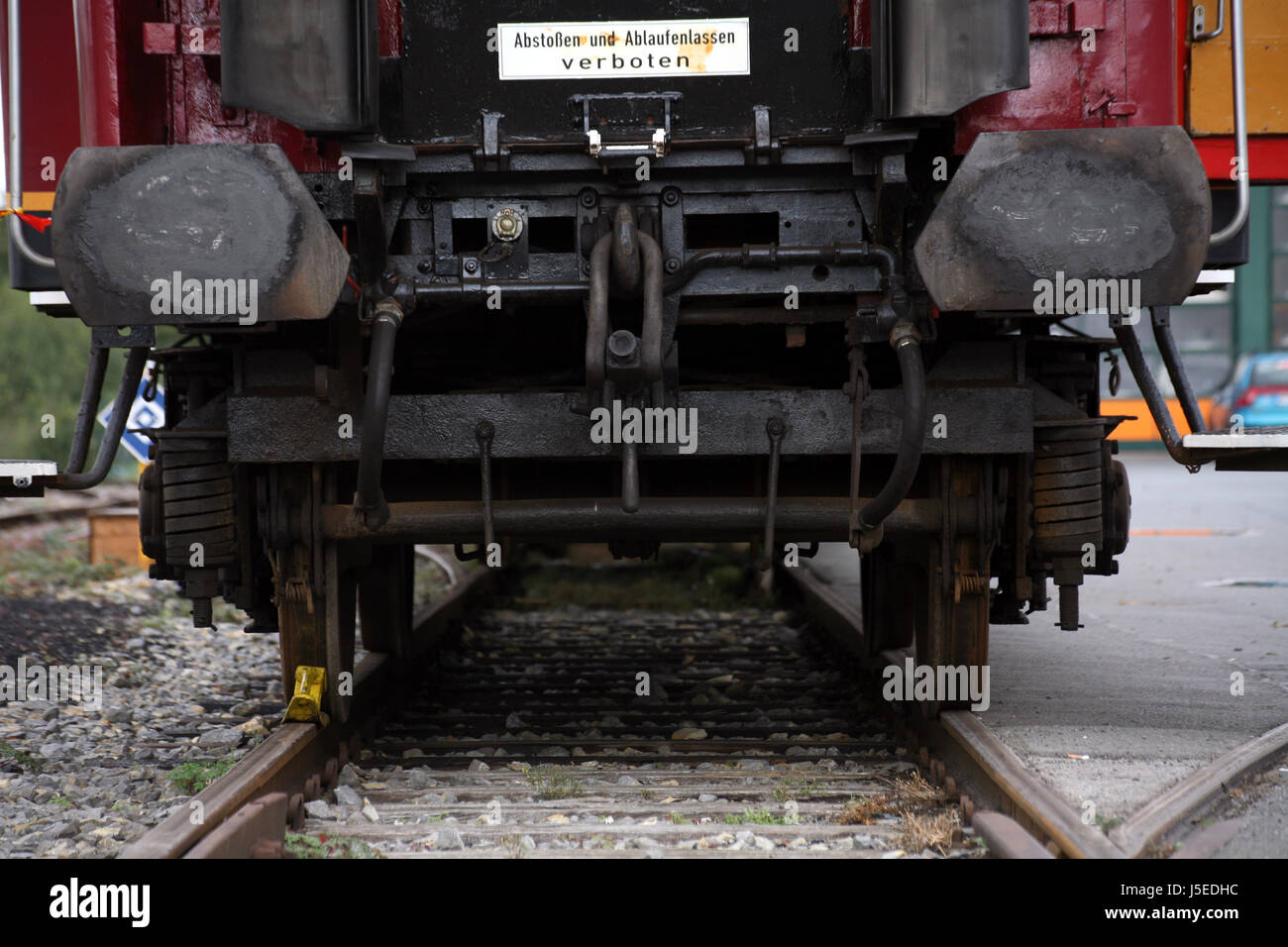 end of the train Stock Photo - Alamy