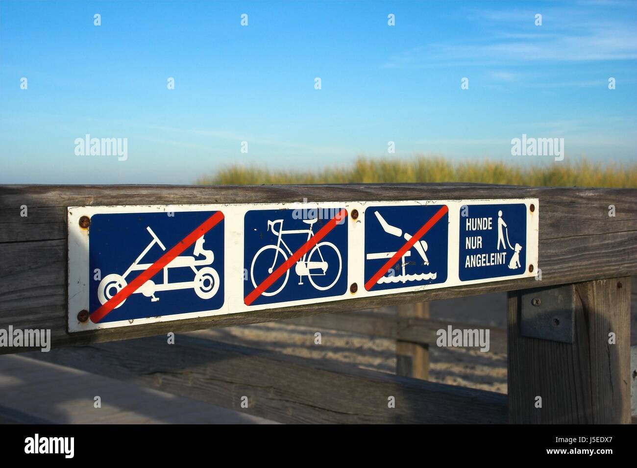 sign signal blue blank european caucasian signposts sheet metal hint ...