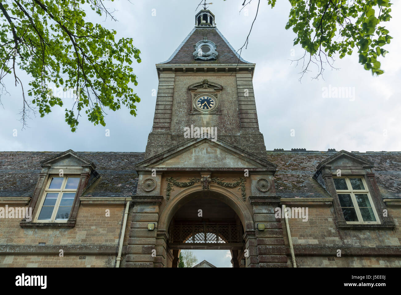 Rendcomb College, the Cotswolds, Gloucestershire Stock Photo - Alamy