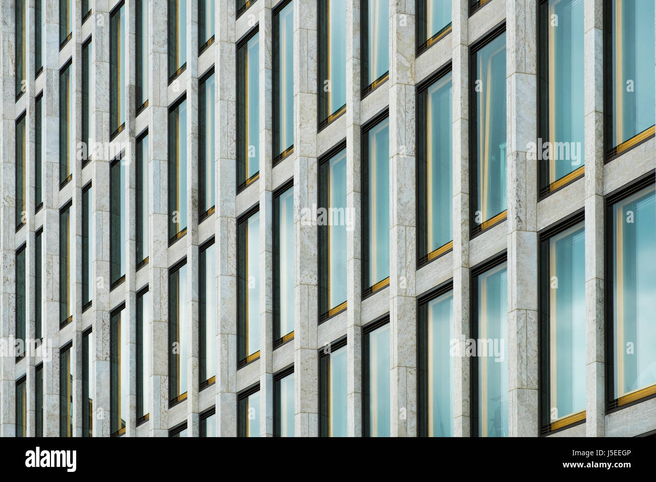 Modern building facade detail - architectural pattern Stock Photo - Alamy