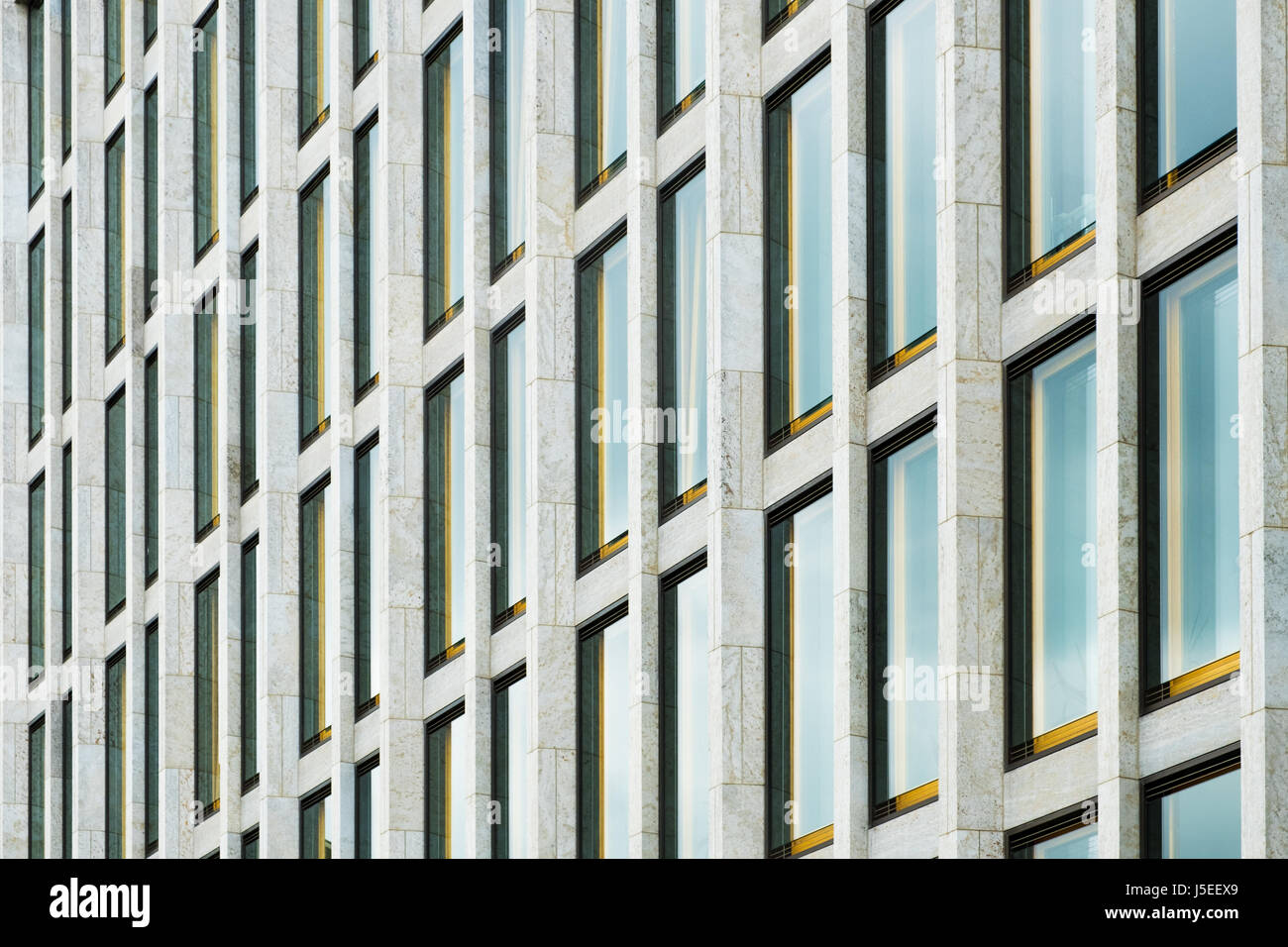 Modern building facade detail - architectural pattern Stock Photo - Alamy