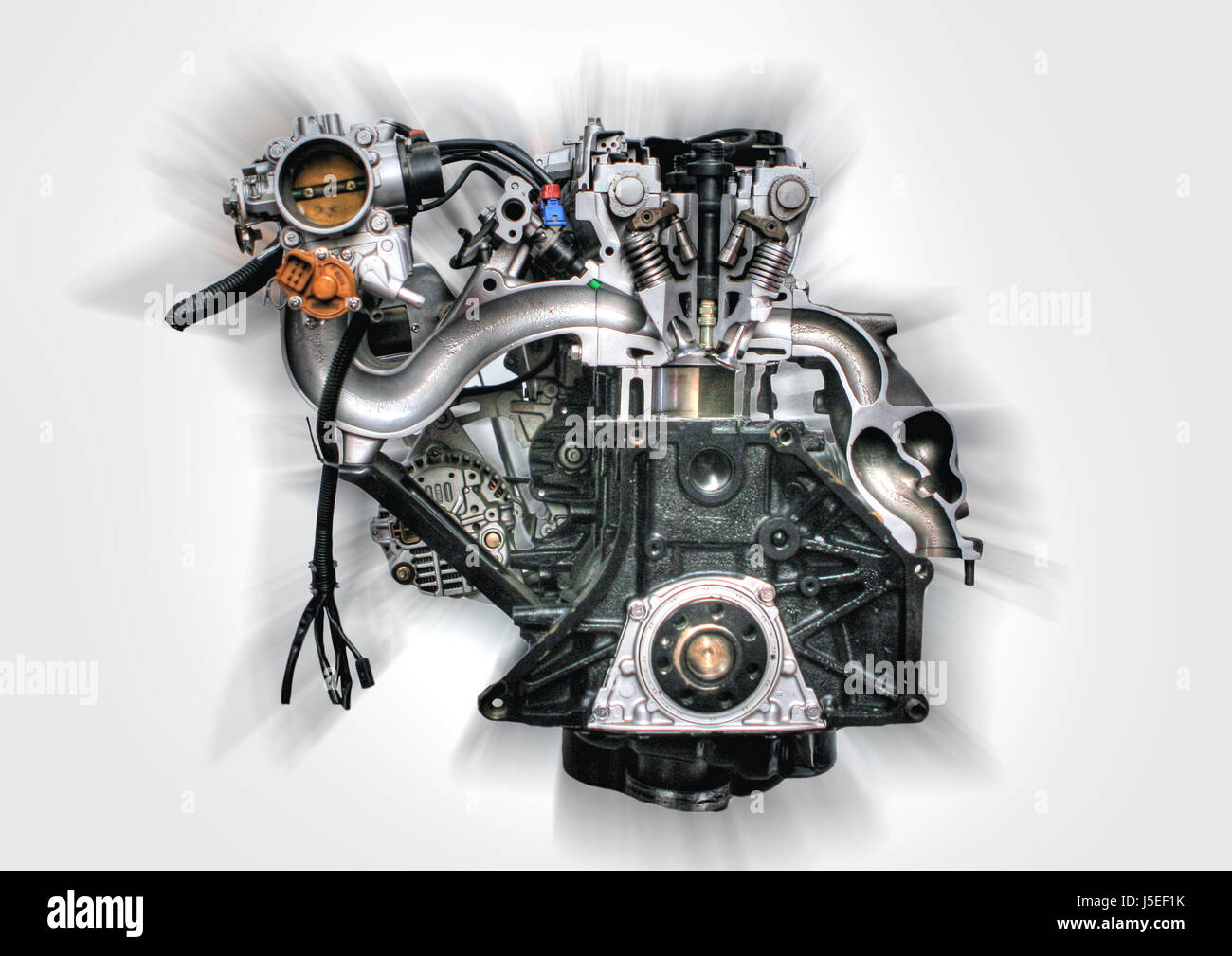 Engine piston cross section hi-res stock photography and images - Alamy