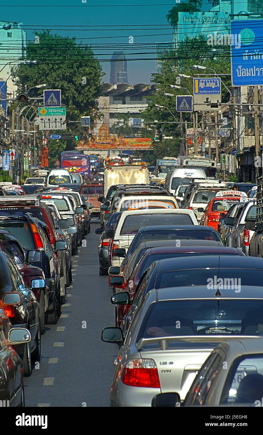 drive blue houses city town tree trees traffic transportation green ...