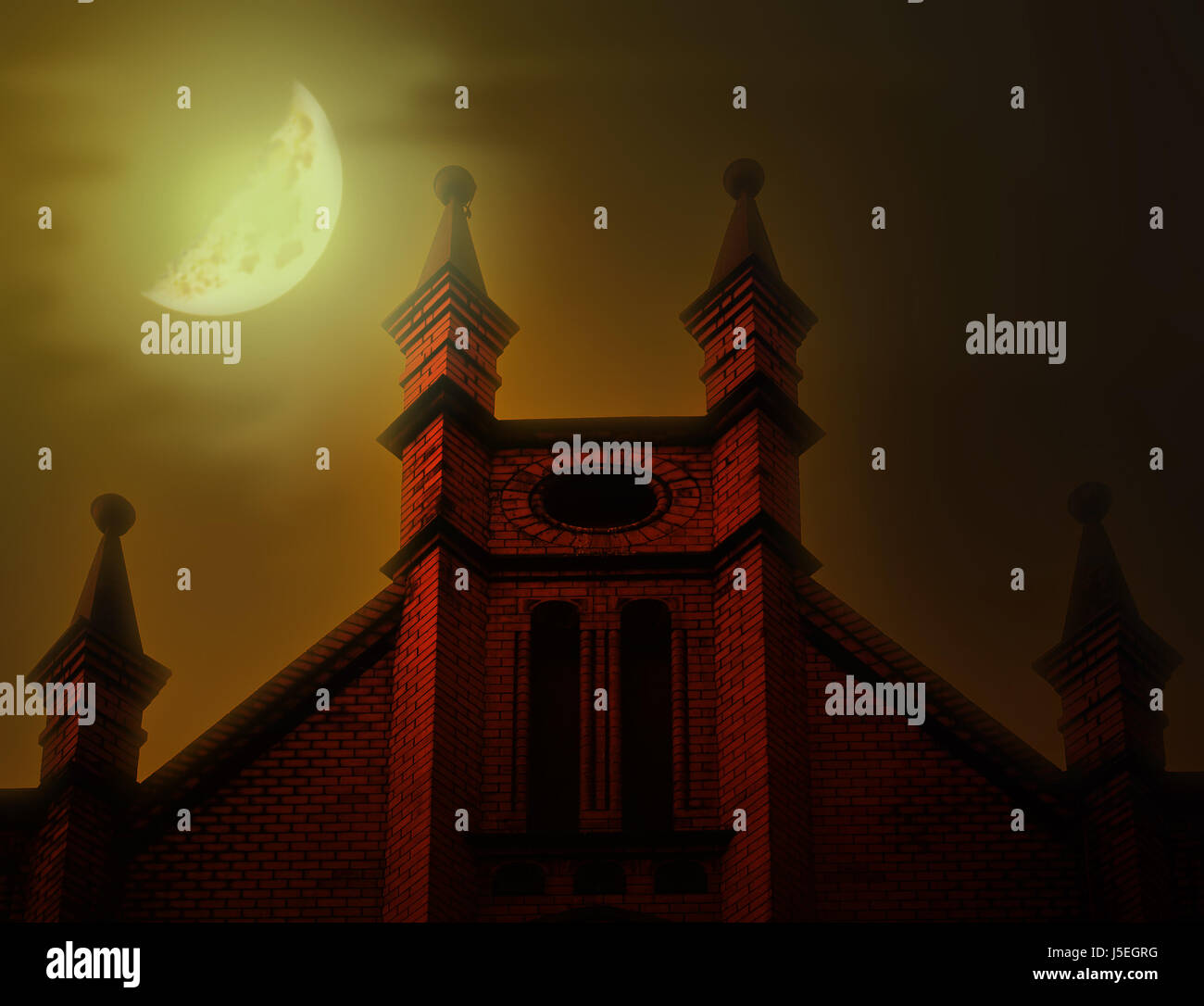 house building tower shine shines bright lucent light serene luminous ...