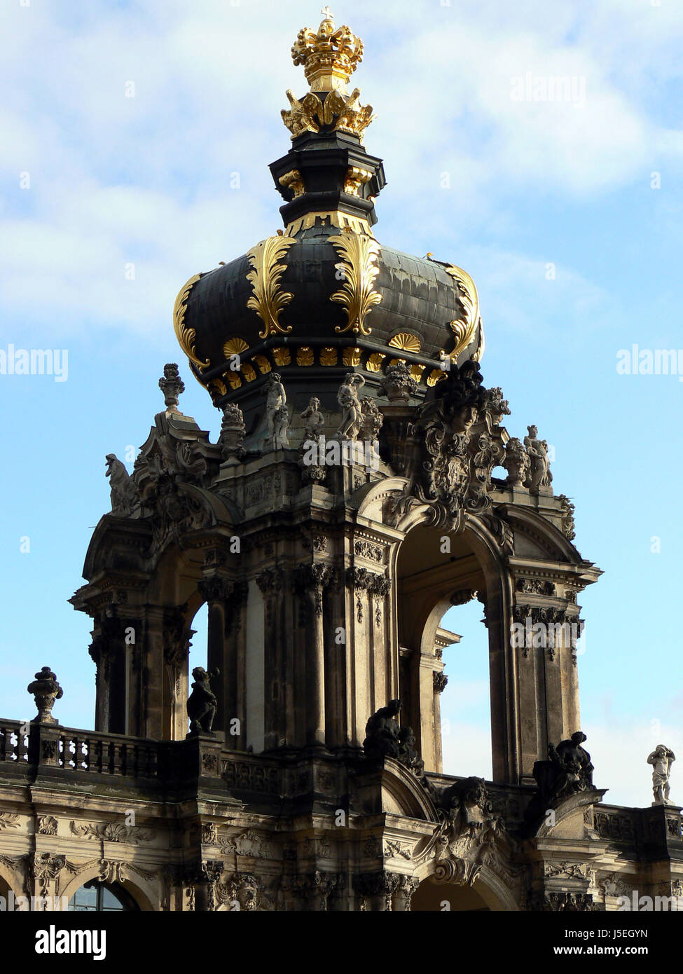 Gilt crown tower hi-res stock photography and images - Alamy