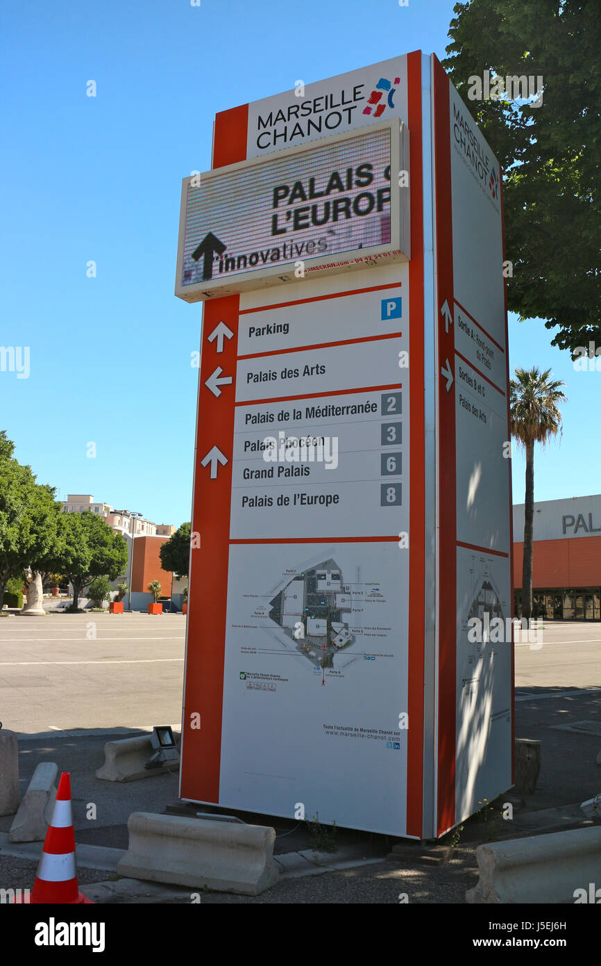 Parc Chanot in Marseille Stock Photo - Alamy