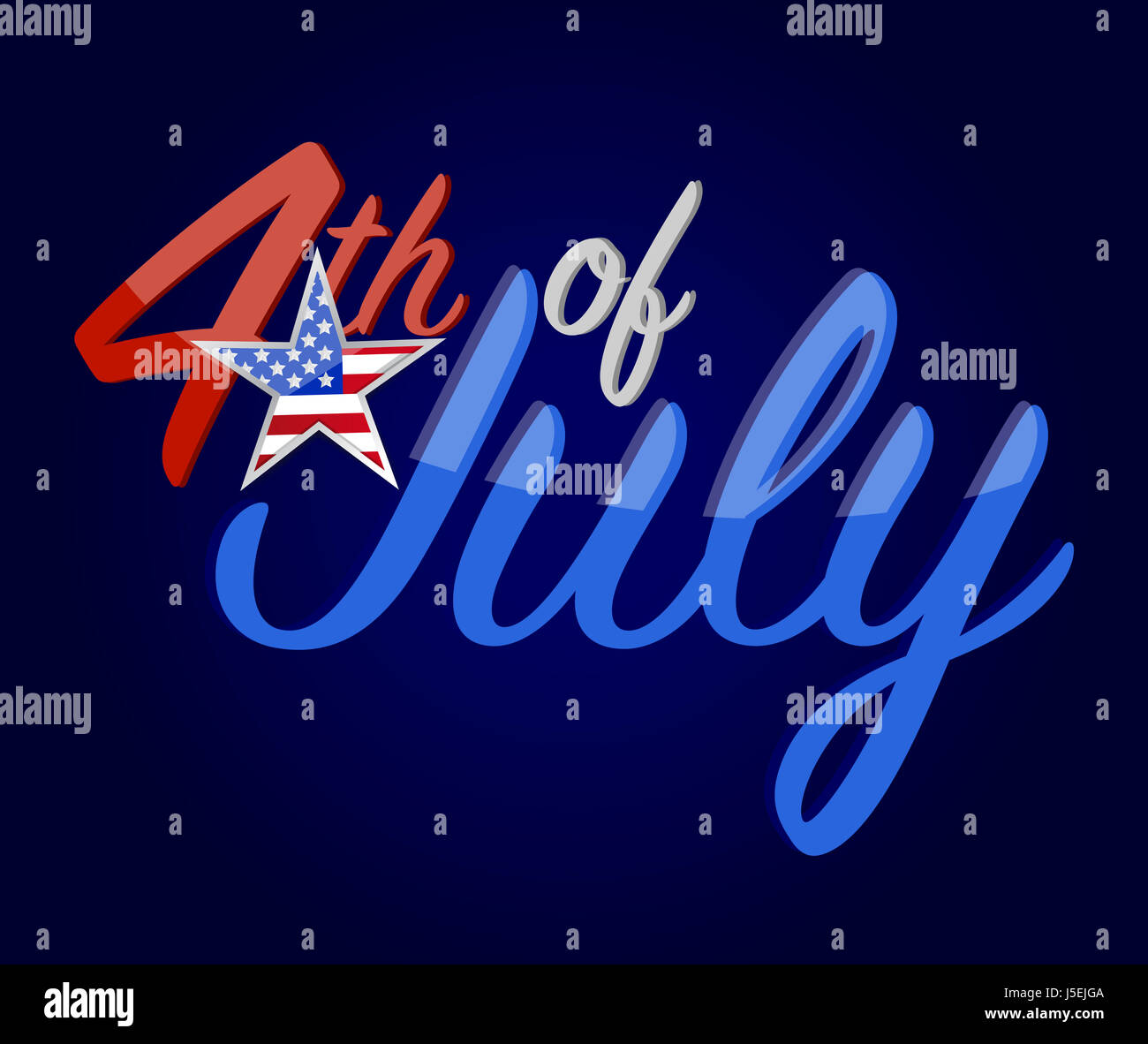 Editable 4th july design hi-res stock photography and images - Alamy