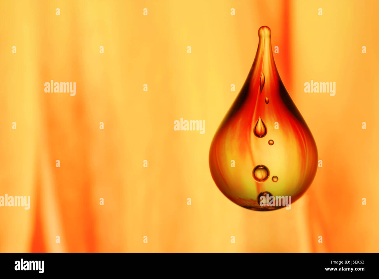 colour mirroring orange glassy red yellow drop drip drops seeping ...