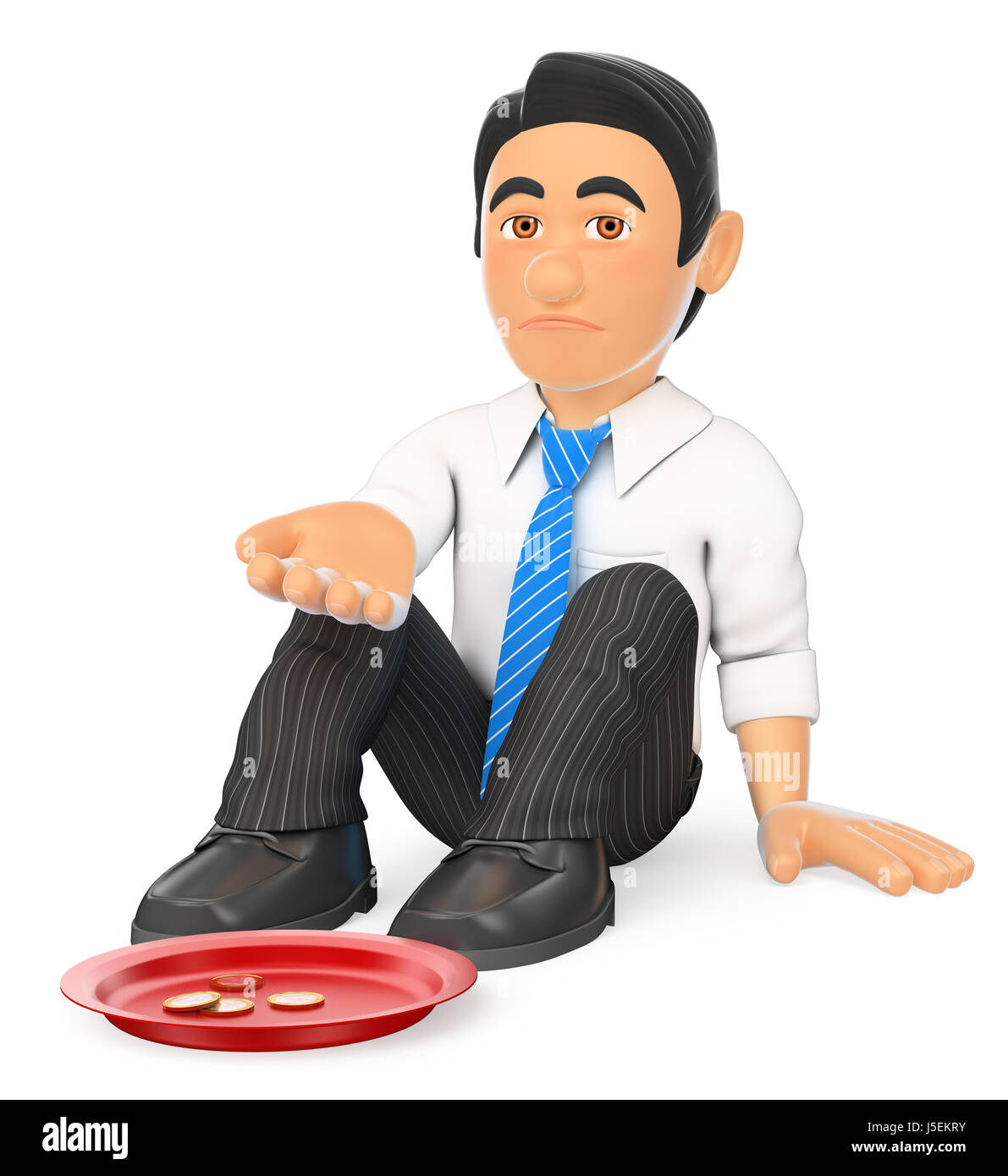 Begging hand illustration hi-res stock photography and images - Alamy