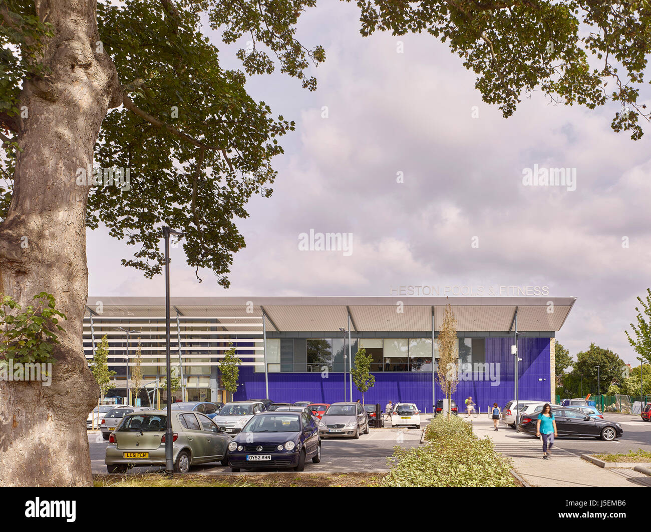 Front. Heston Leisure Centre, Hounslow, United Kingdom. Architect ...