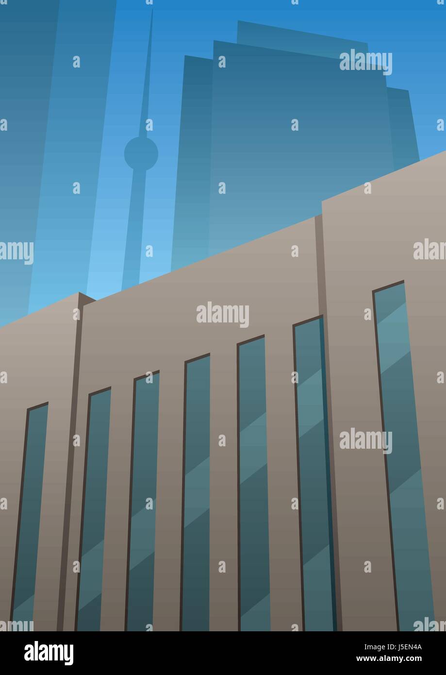 Building below Stock Vector Images - Alamy