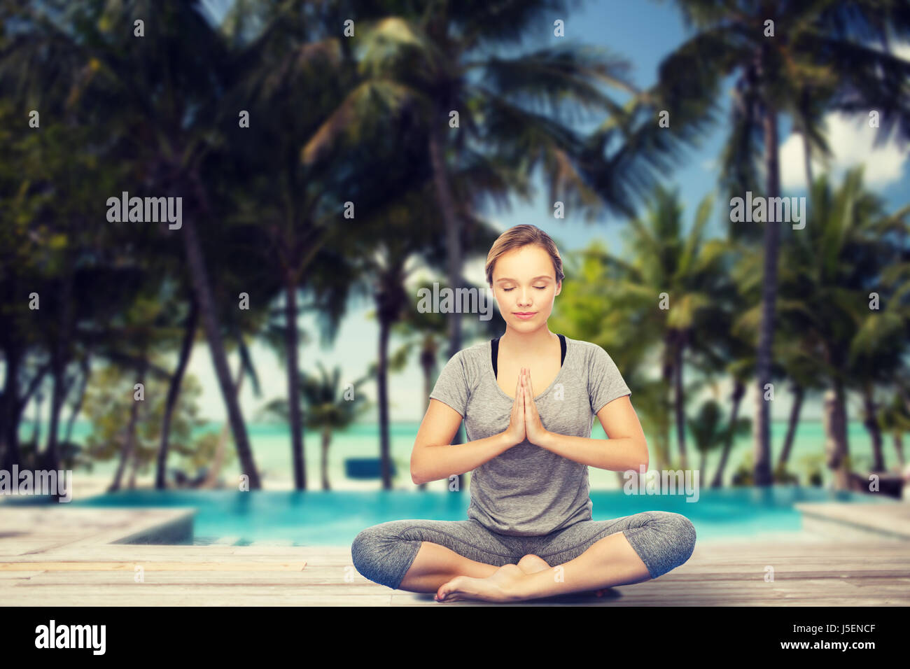 Meditation posture hi-res stock photography and images - Alamy