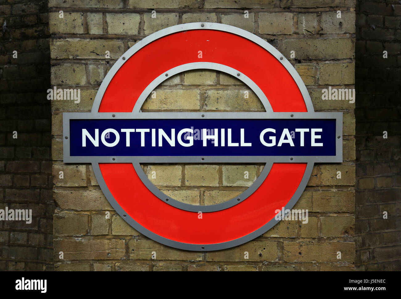 Notting Hill Gate underground station in London Stock Photo - Alamy