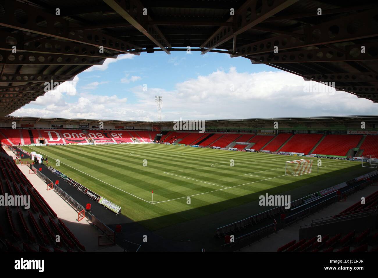 THE KEEPMOAT STADIUM DONCASTER ROVERS V BLACKPOOL KEEPMOAT STADIUM ...