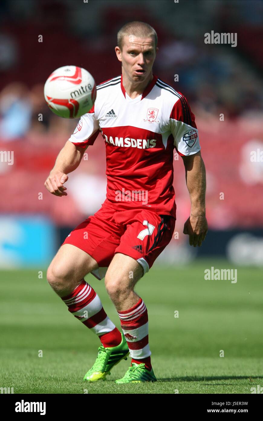 GRANT LEADBITTER MIDDLESBROUGH FC RIVERSIDE STADIUM MIDDLESBROUGH ...