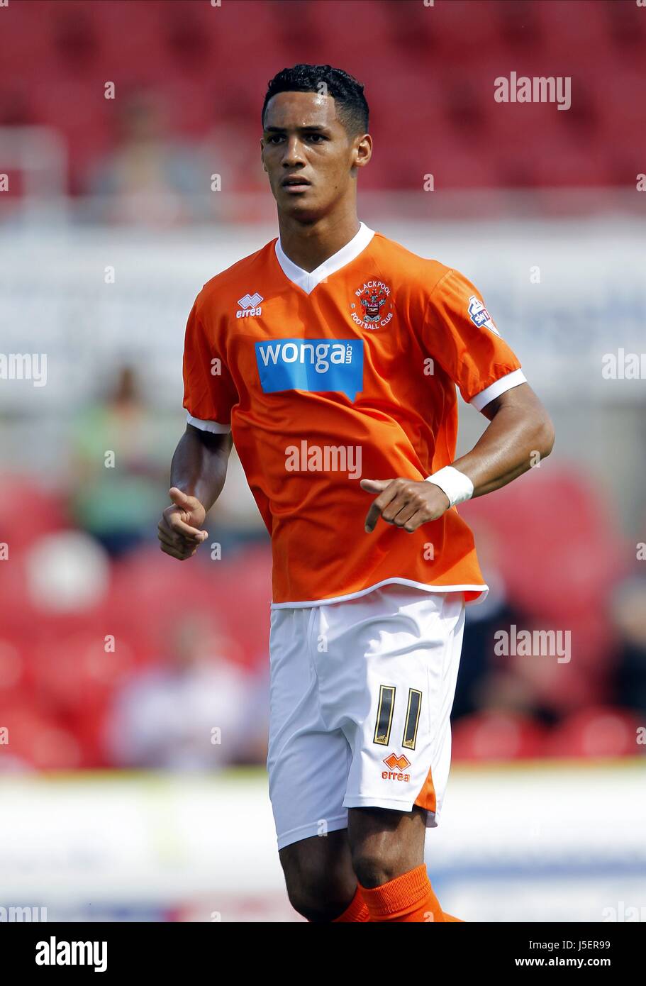 TOM INCE BLACKPOOL FC KEEPMOAT STADIUM DONCASTER ENGLAND 03 August 2013 ...