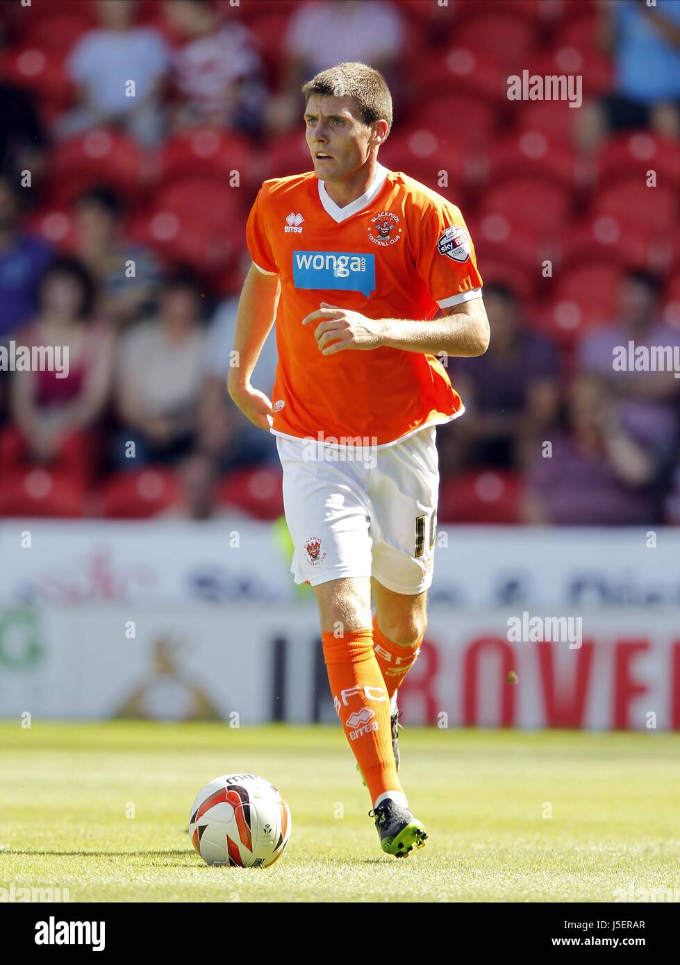 BOBBY GRANT BLACKPOOL KEEPMOAT STADIUM DONCASTER ENGLAND 03 August 2013 ...
