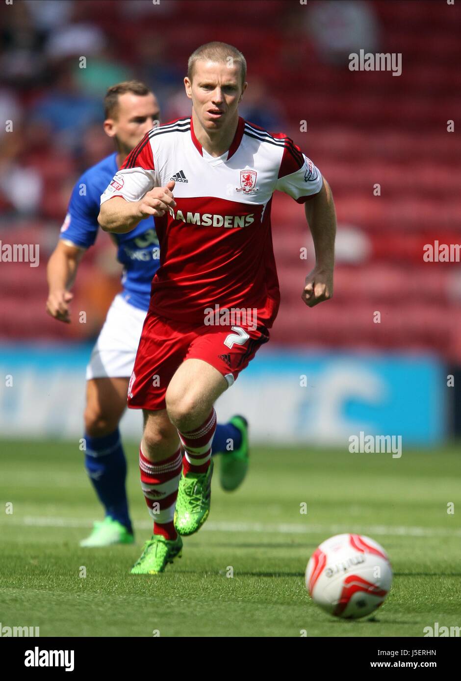 GRANT LEADBITTER MIDDLESBROUGH FC MIDDLESBROUGH FC RIVERSIDE STADIUM ...