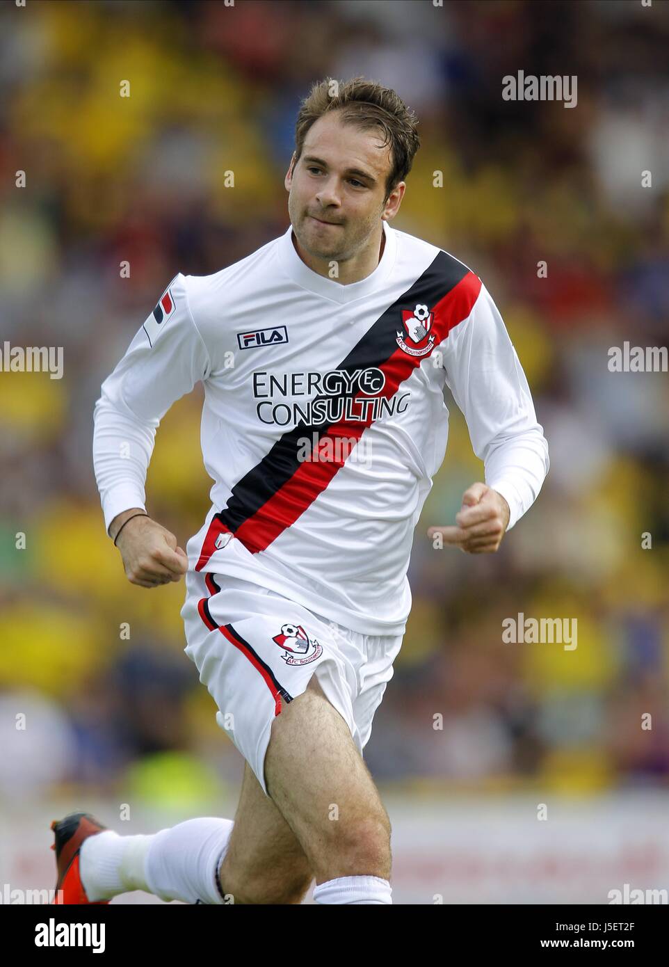 BRETT PITMAN AFC BOURNEMOUTH VICARAGE ROAD WATFORD ENGLAND 10 August ...