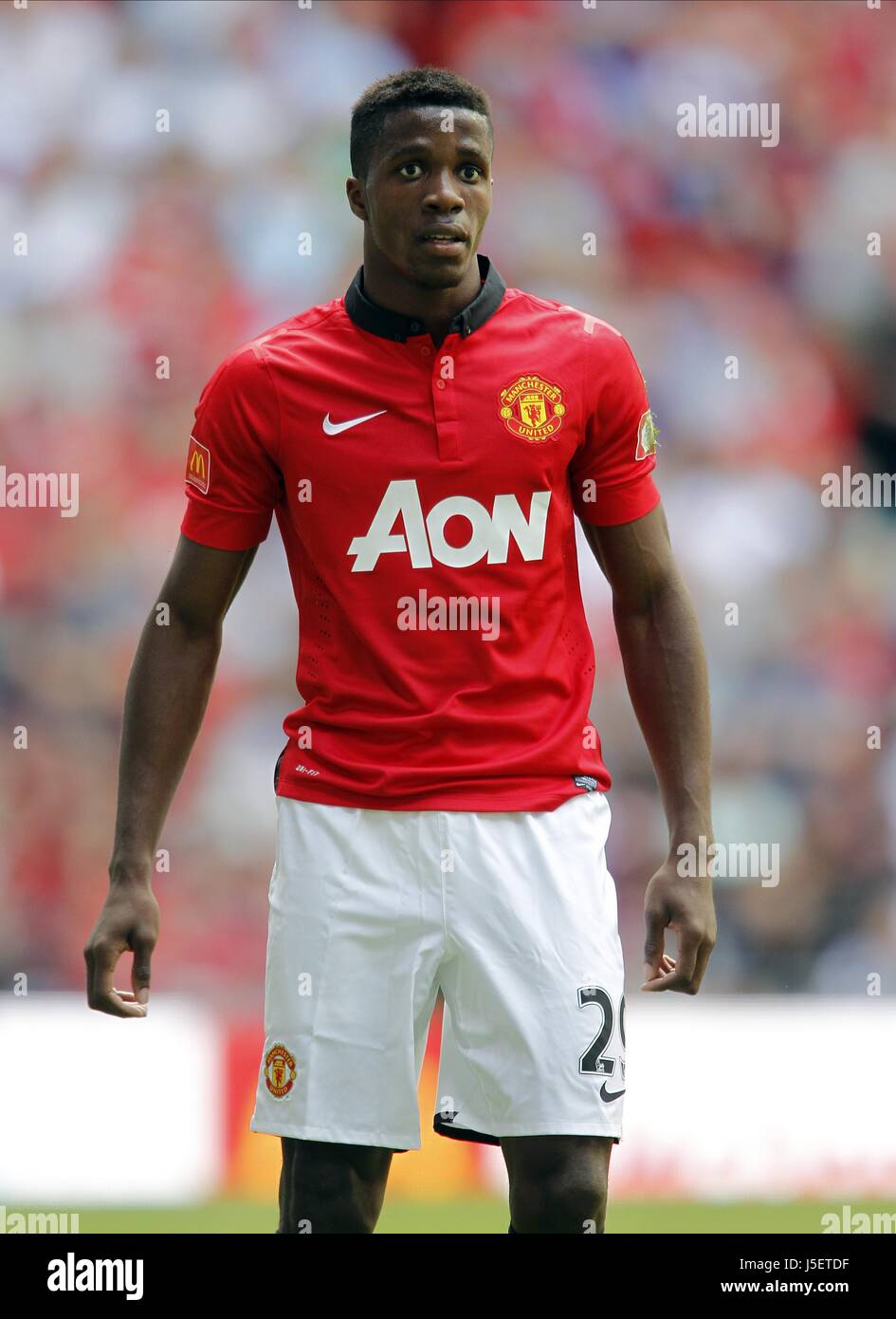 WILFIED ZAHA MANCHESTER UNITED FC WEMBLEY STADIUM LONDON ENGLAND 11 ...
