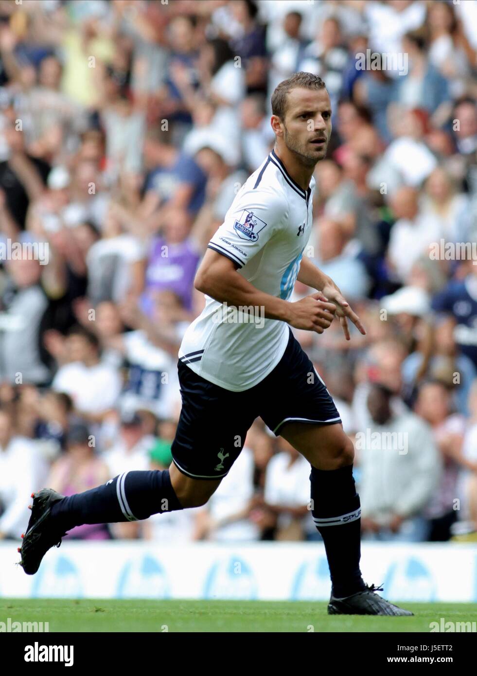 ROBERTO SOLDADO TOTTENHAM HOTSPUR LONDON UK 10 August 2013 Stock Photo ...