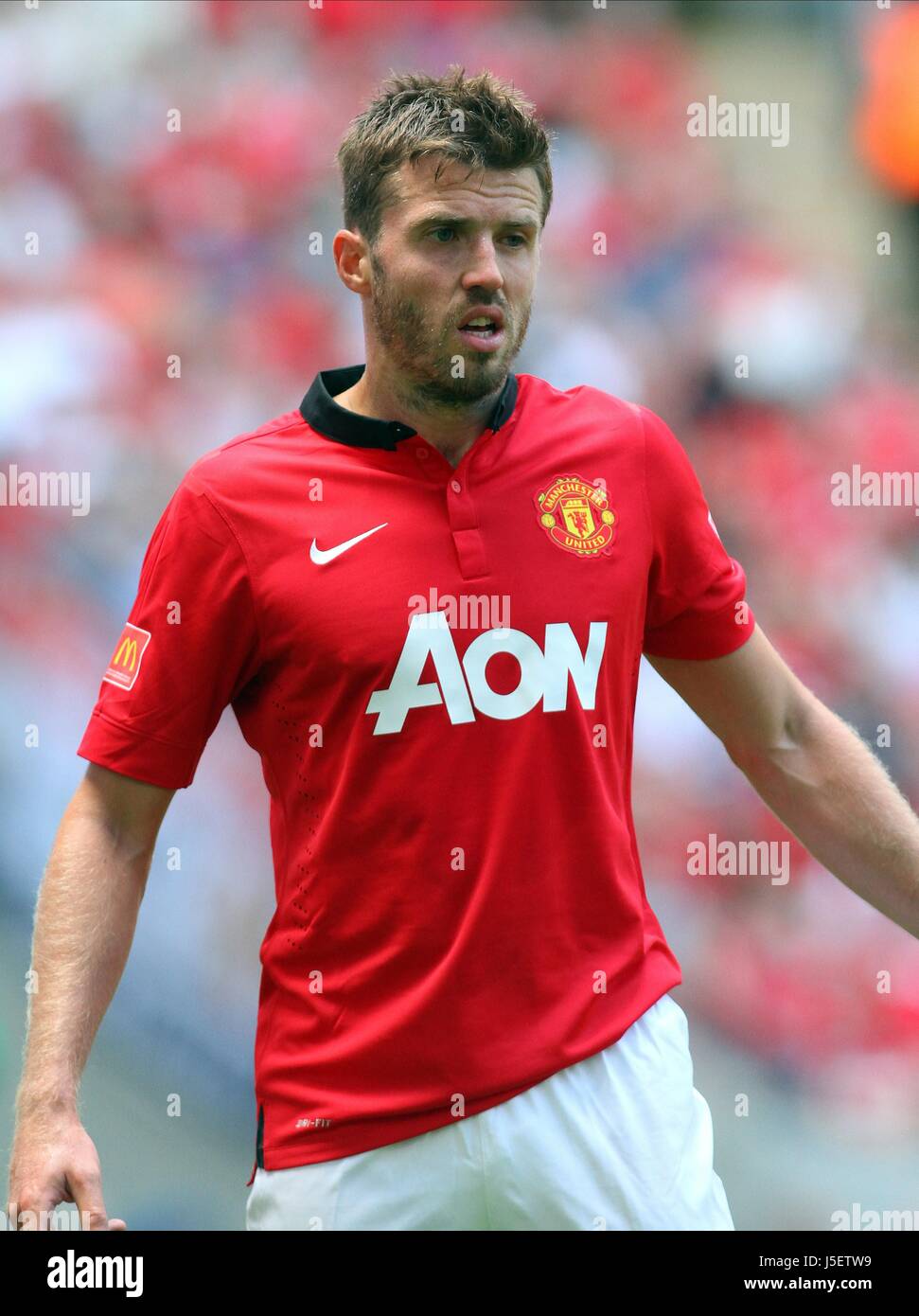 Michael carrick manchester united hi-res stock photography and images ...