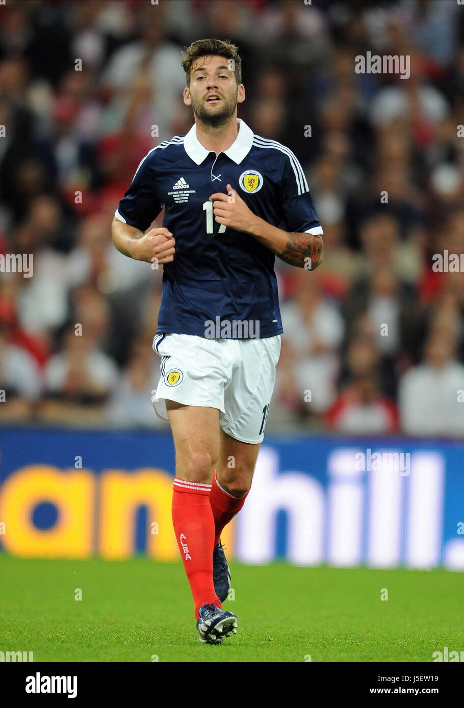 CHARLIE MULGREW SCOTLAND WEMBLEY LONDON ENGLAND 14 August 2013 Stock ...