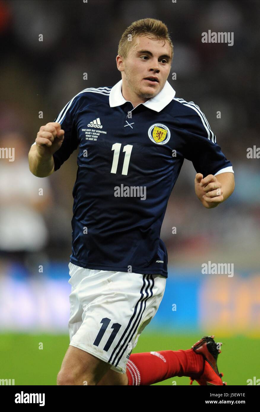 JAMES FORREST SCOTLAND WEMBLEY LONDON ENGLAND 14 August 2013 Stock ...