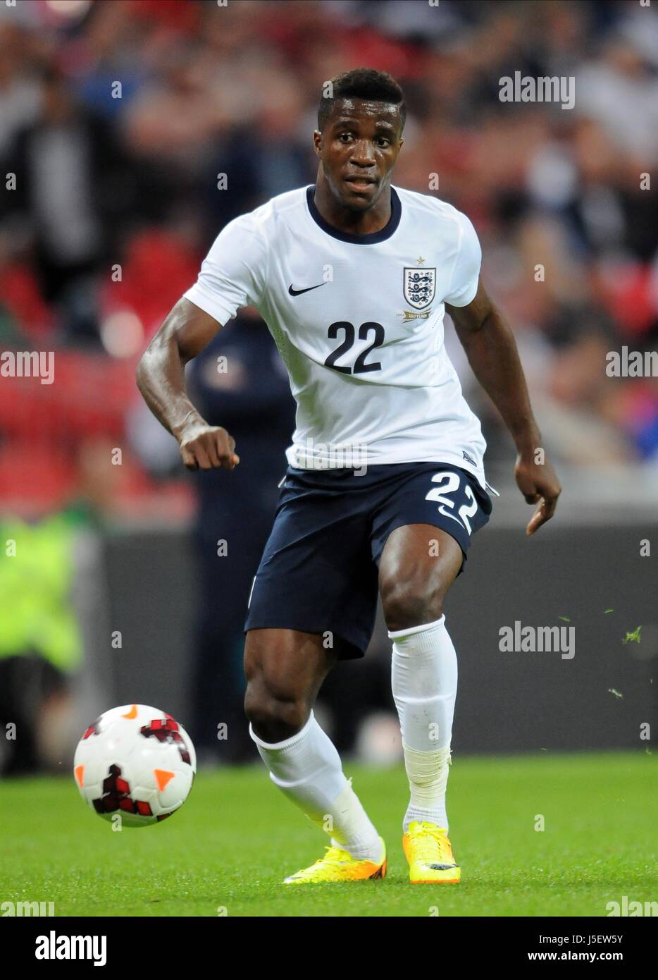 WILFRIED ZAHA ENGLAND MANCHESTER UNITED FC ENGLAND & MANCHESTER UNITED ...