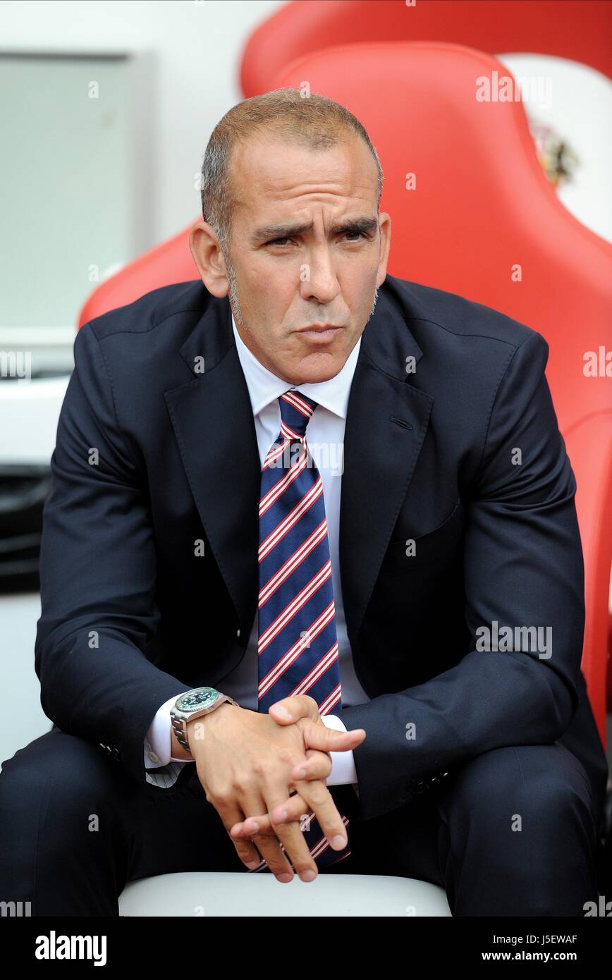 PAOLO DI CANIO SUNDERLAND FC MANAGER STADIUM OF LIGHT SUNDERLAND ...