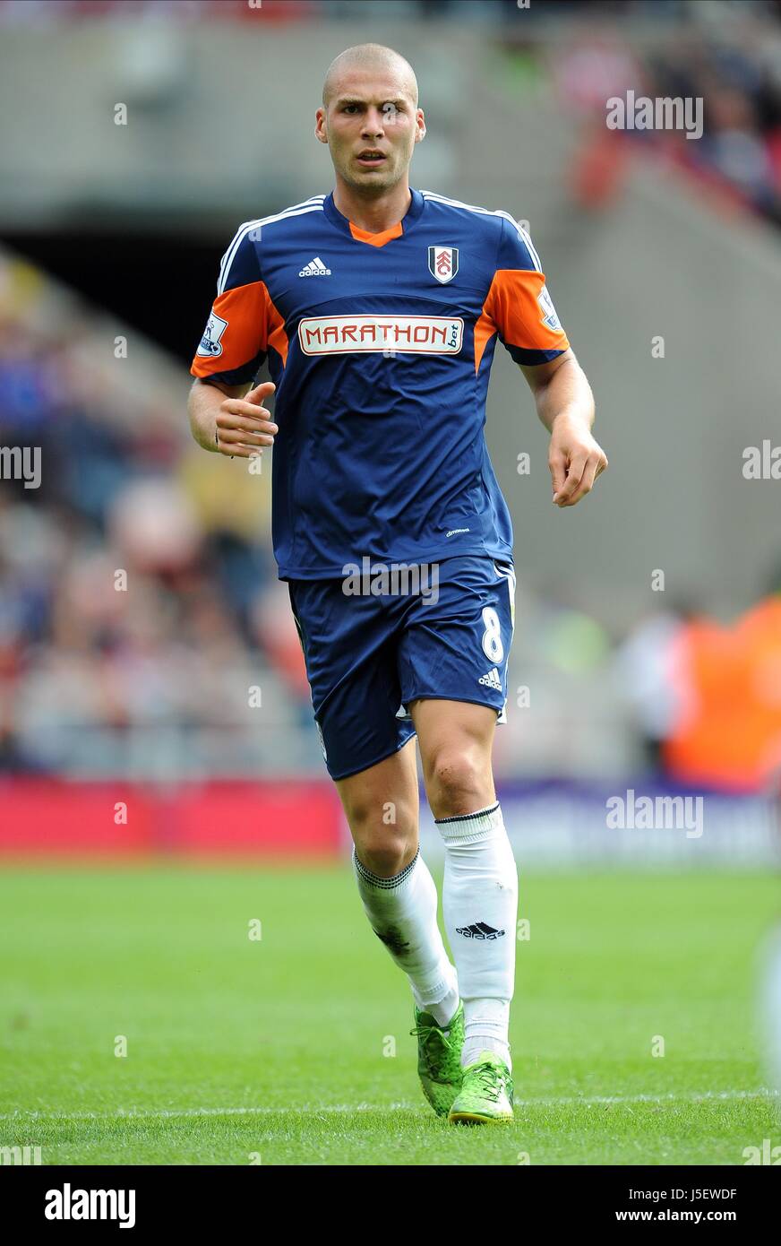 PAJTIM KASAMI FULHAM FC STADIUM OF LIGHT SUNDERLAND ENGLAND 17 August ...