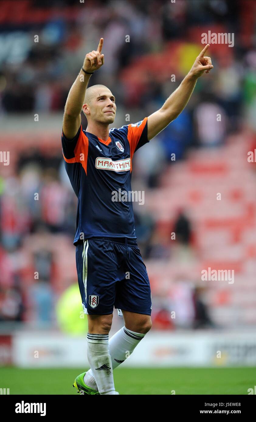 PAJTIM KASAMI FULHAM FC STADIUM OF LIGHT SUNDERLAND ENGLAND 17 August ...