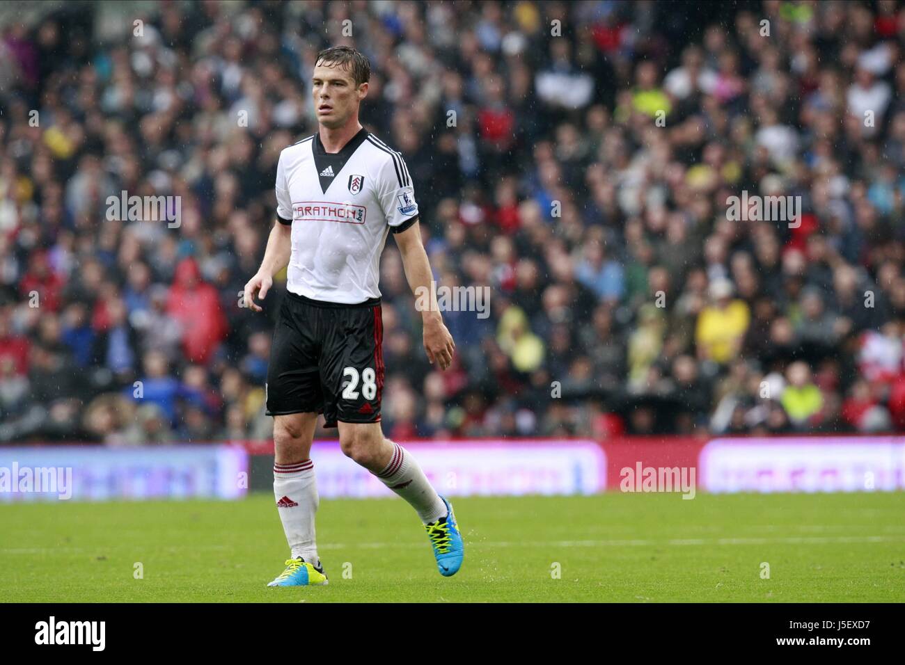 SCOTT PARKER FULHAM FC FULHAM FC FULHAM CRAVEN COTTAGE LONDON ENGLAND ...