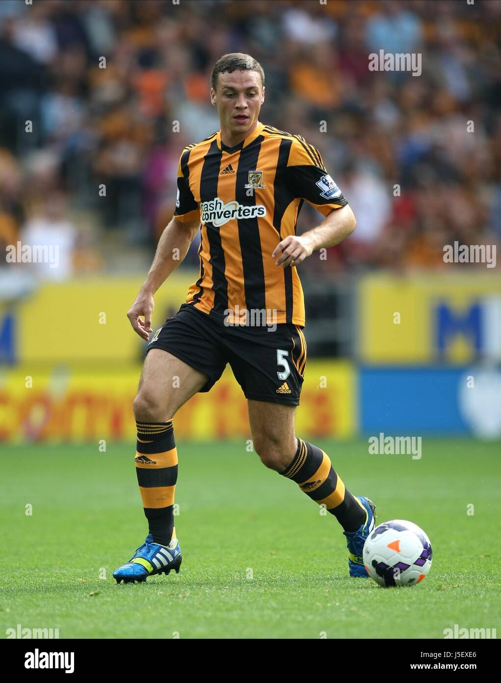 JAMES CHESTER HULL CITY TIGERS FC HULL KC STADIUM ENGLAND 24 August ...