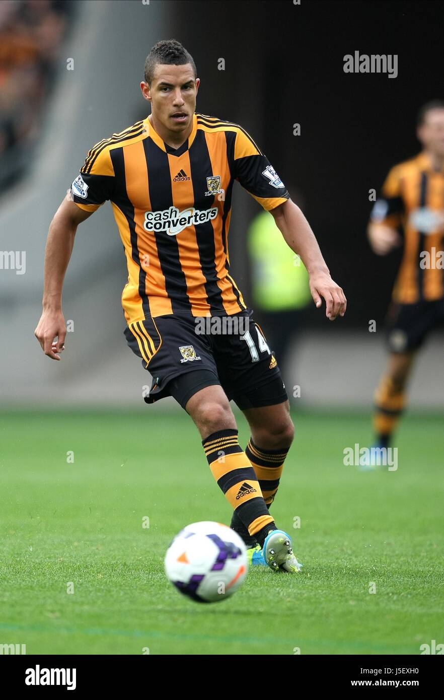 JAKE LIVERMORE HULL CITY FC HULL KC STADIUM ENGLAND 24 August 2013 ...