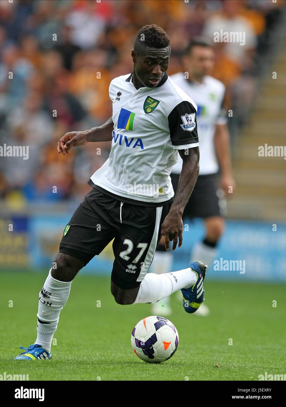 ALEXANDER TETTEY NORWICH CITY FC NORWICH CITY FC HULL KC STADIUM ...