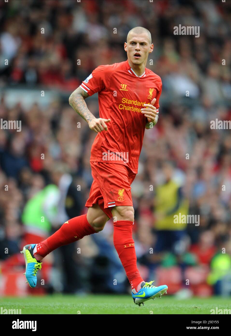 MARTIN SKRTEL LIVERPOOL FC LIVERPOOL FC ANFIELD LIVERPOOL ENGLAND 01 ...