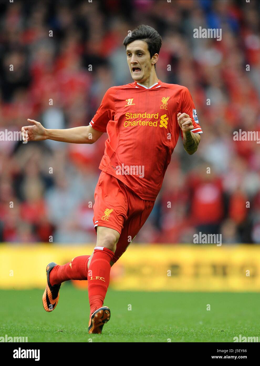 LUIS ALBERTO LIVERPOOL FC LIVERPOOL FC ANFIELD LIVERPOOL ENGLAND 01 ...