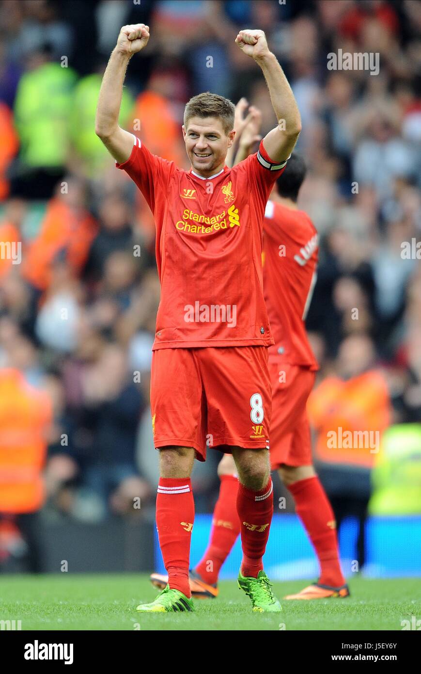 STEVEN GERRARD LIVERPOOL FC LIVERPOOL FC ANFIELD LIVERPOOL ENGLAND 01 ...