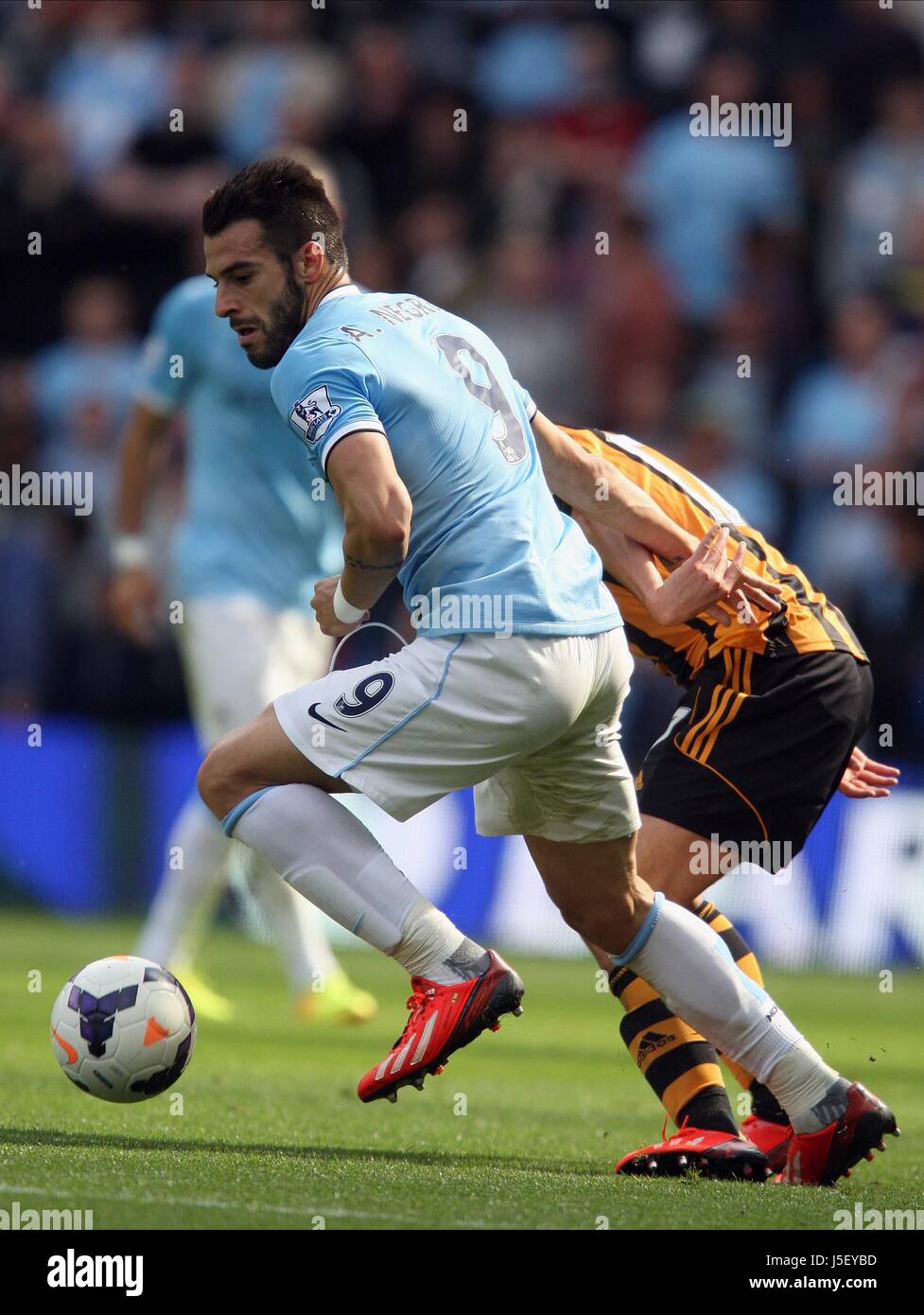 ALVARO NEGREDO MANCHESTER CITY FC MANCHESTER CITY FC ETIHAD STADIUM ...
