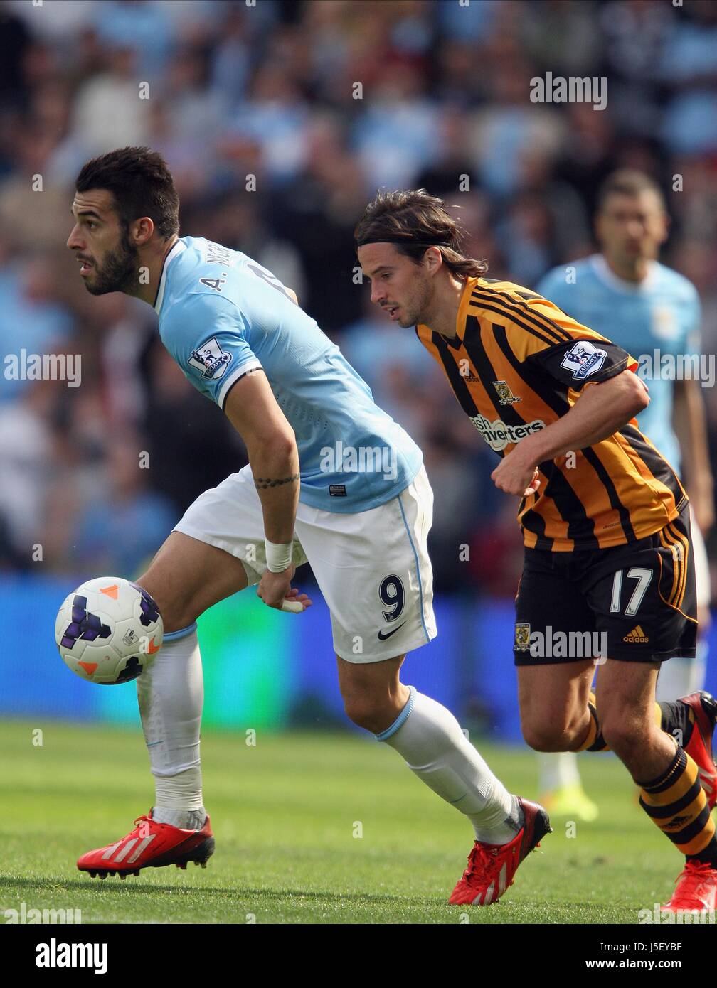 ALVARO NEGREDO MANCHESTER CITY FC MANCHESTER CITY FC ETIHAD STADIUM ...