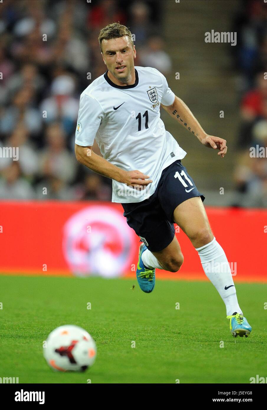RICKIE LAMBERT ENGLAND FC WEMBLEY STADIUM LONDON ENGLAND 06 September ...