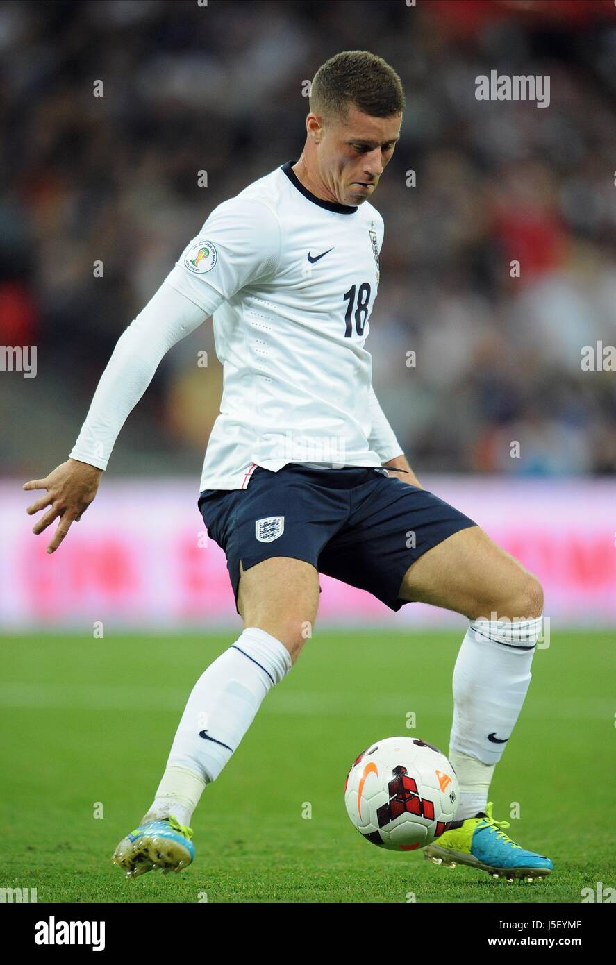 ROSS BARKLEY ENGLAND EVERTON FC ENGLAND & EVERTON FC WEMBLEY STADIUM ...